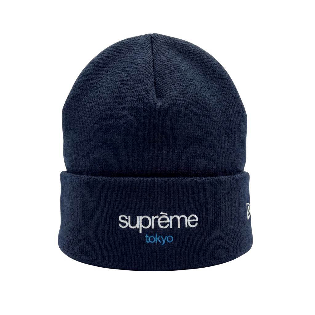 Supreme New Era Classic Logo Shop Tokyo Beanie – MEEZY